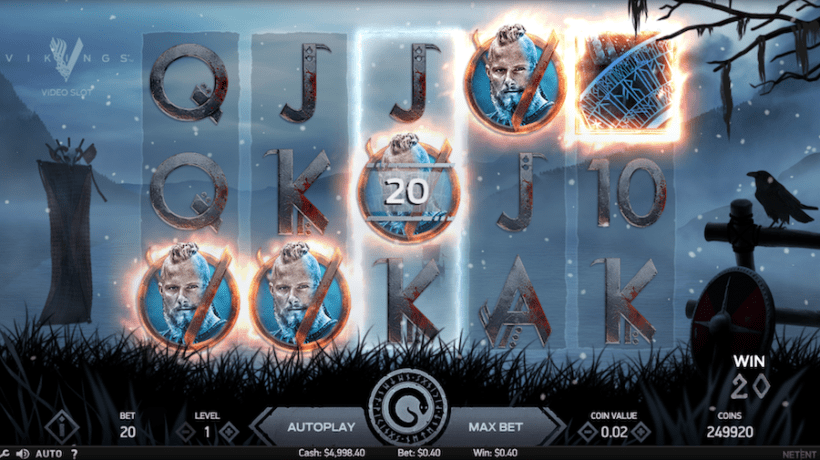 Vikings Slot Machine - Free Slot Based on Vikings TV Show