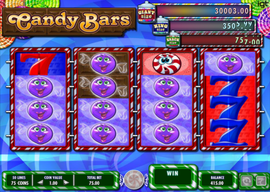 Candy Bars Slots - Free to Play Casino Games PlayUSA.com