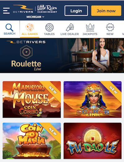 BetRivers Casino Bonus Code RIVUSA - $500 Bonus
