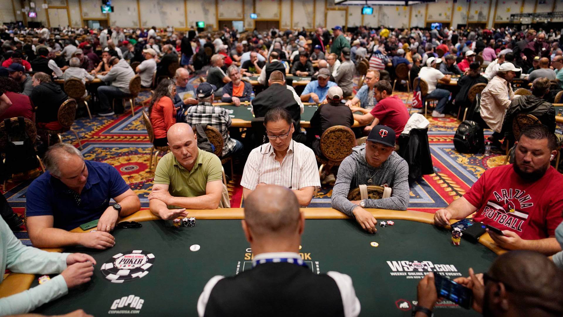 Matthew Su And Espen Jorstad Tied Atop WSOP Main Event Final Table