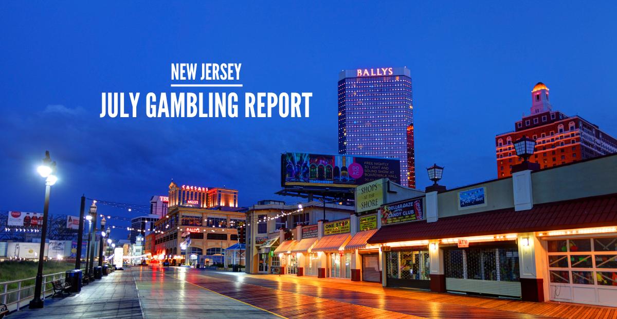 New Jersey Gambling Revenue Tops $500 Million In July