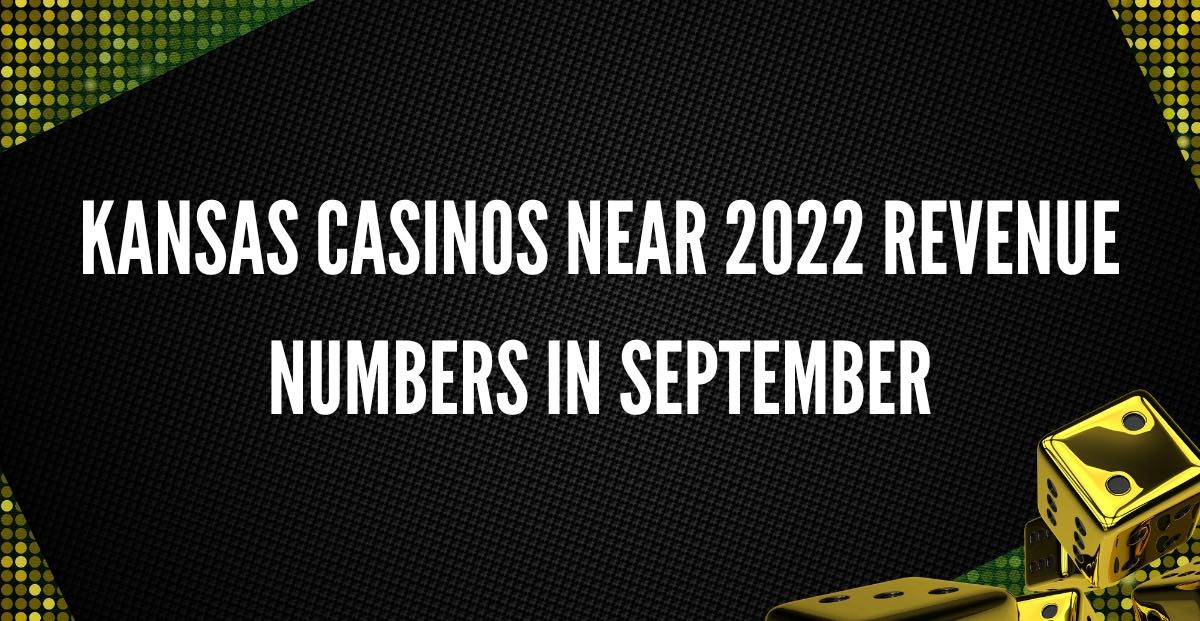 Kansas Casinos Report $33.7 Million In September Revenue