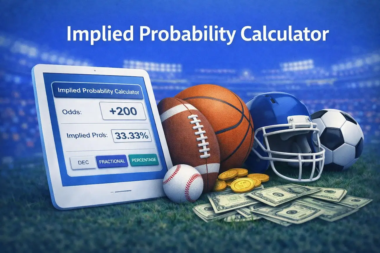 Implied Probability Tool | Convert Odds to Percent Chance
