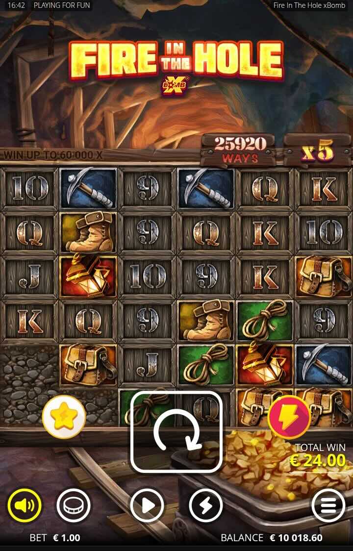 Fire In The Hole Slot Demo & Review